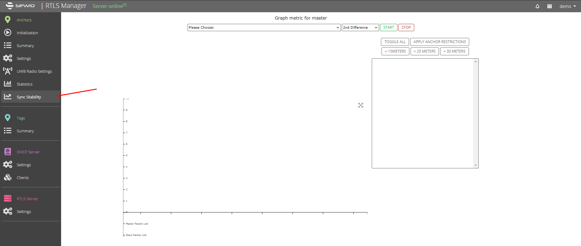 Synchronization - Sewio Documentation